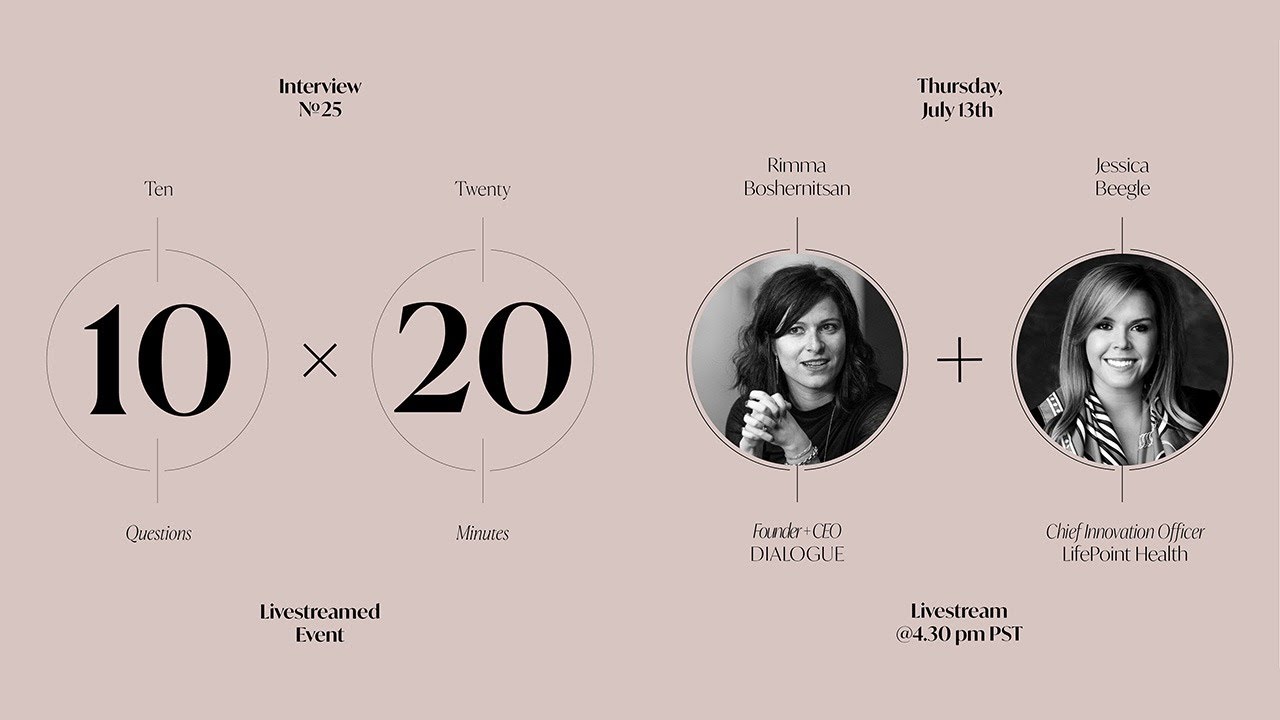 10x20 Interview 24 : Jessica Beegle - YouTube