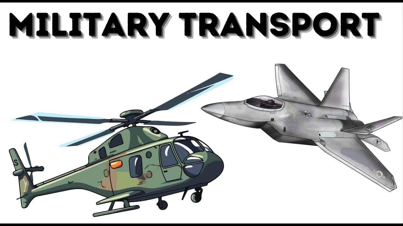 Military Transport Compilation For Kids | Military Jets & Helicopters ...