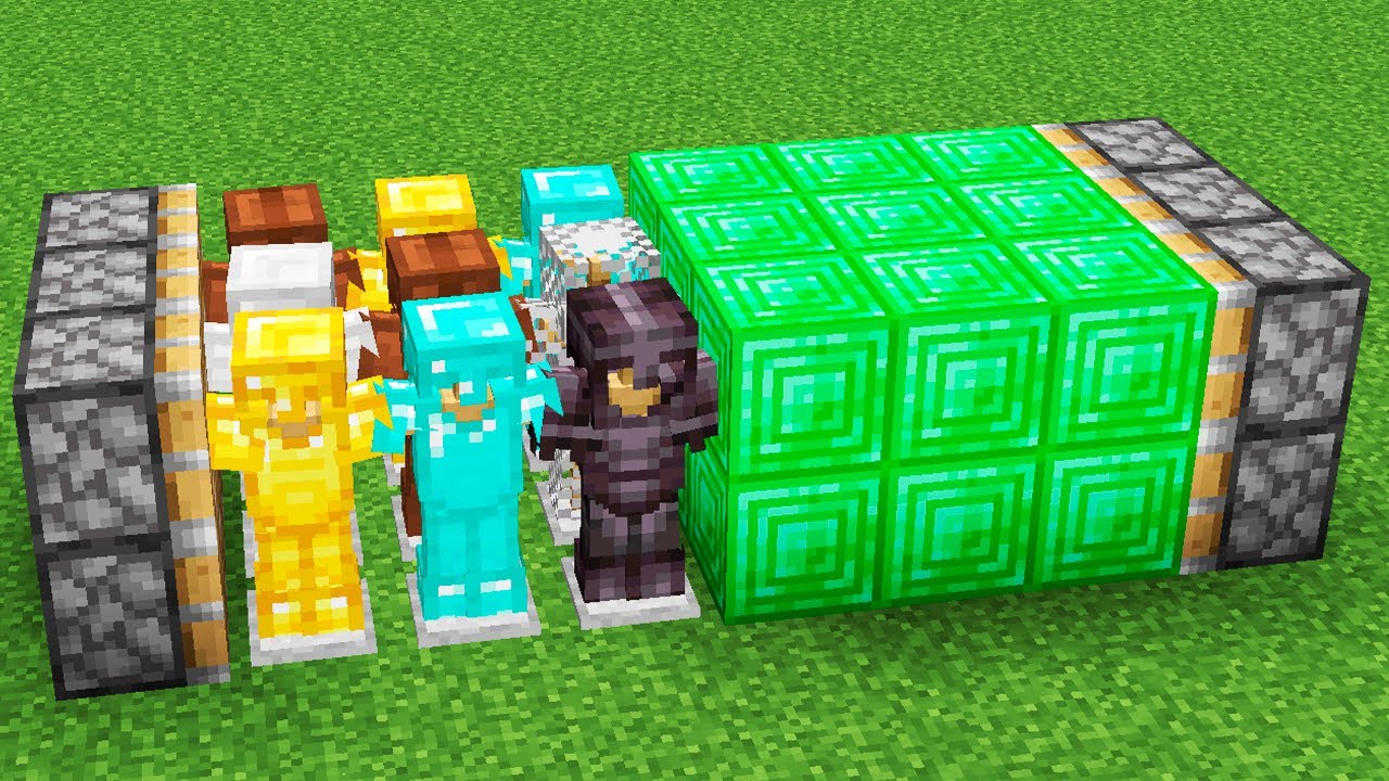 how to make emerald armor ? - YouTube