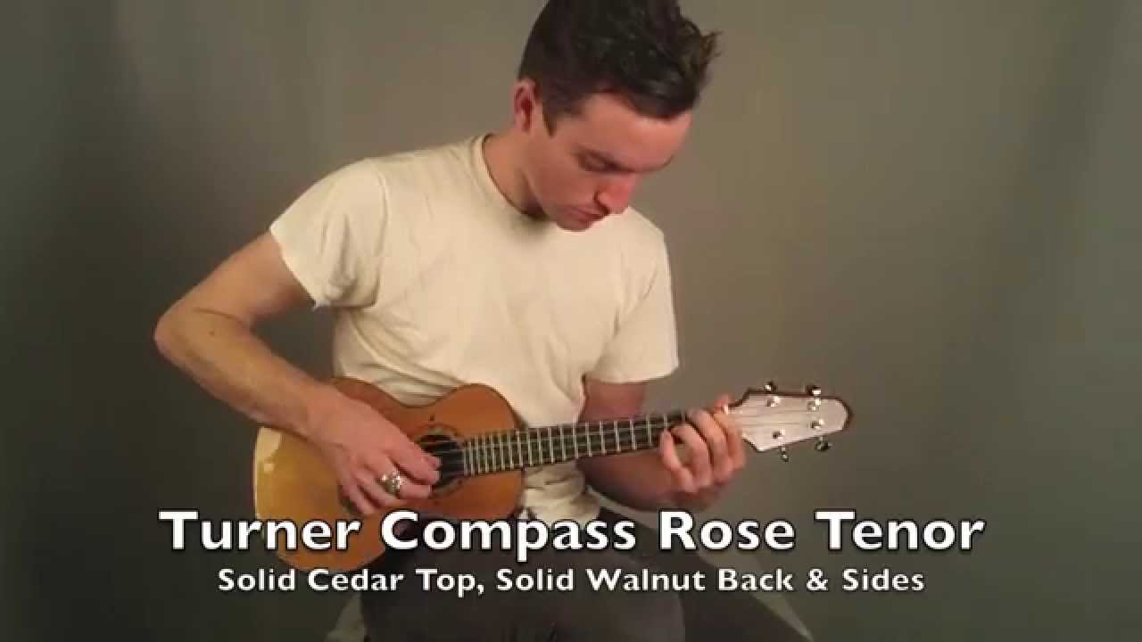 Turner Compass Rose Tenor Walnut & Cedar - YouTube