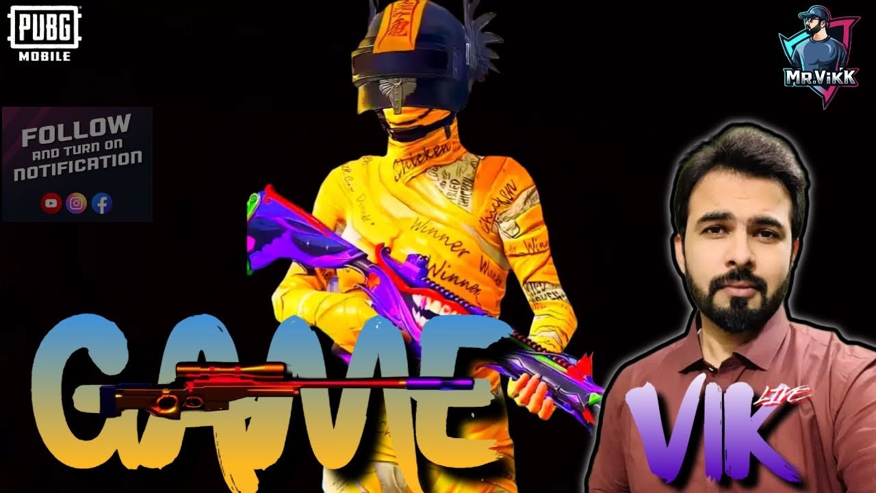 PUBG Mobile Live | Game Vik | Intense rush gameplay - YouTube