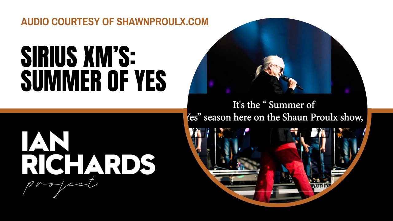 Sirius XM's Shaun Proulx Interviews Ian Richards Project for the ...