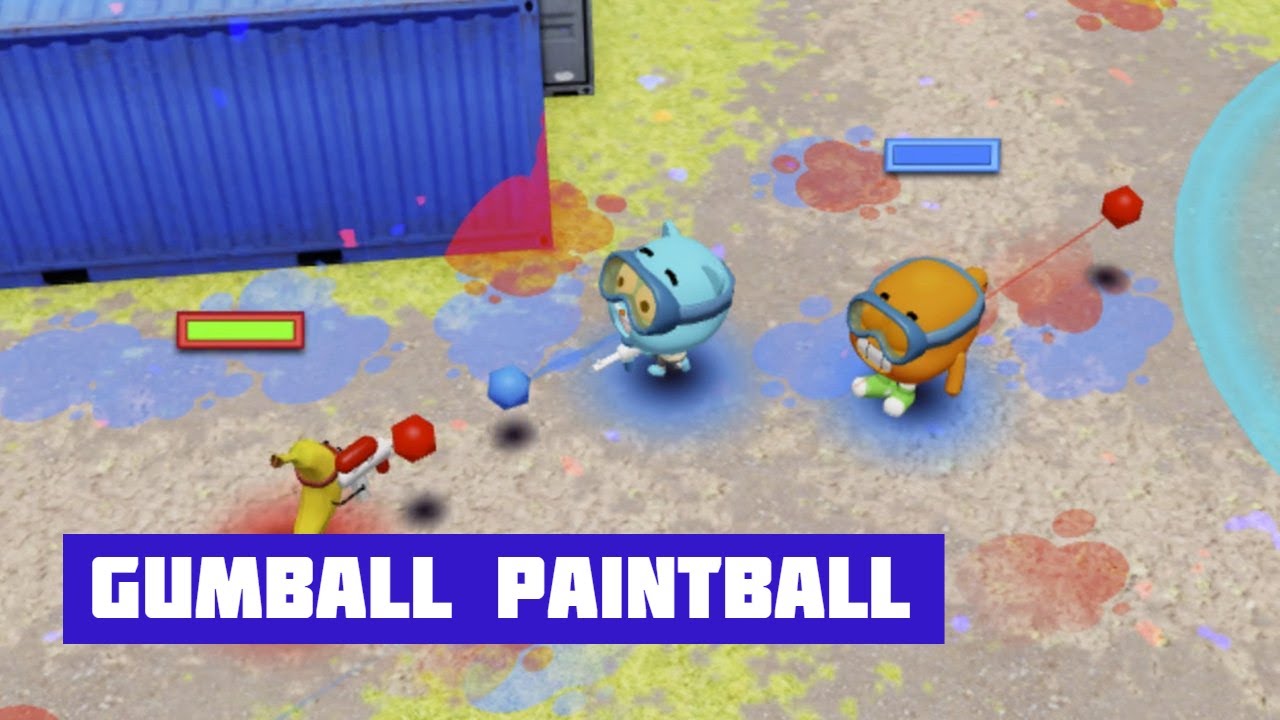 GUMBALL PAINTBALL | Every Splatter Counts - YouTube
