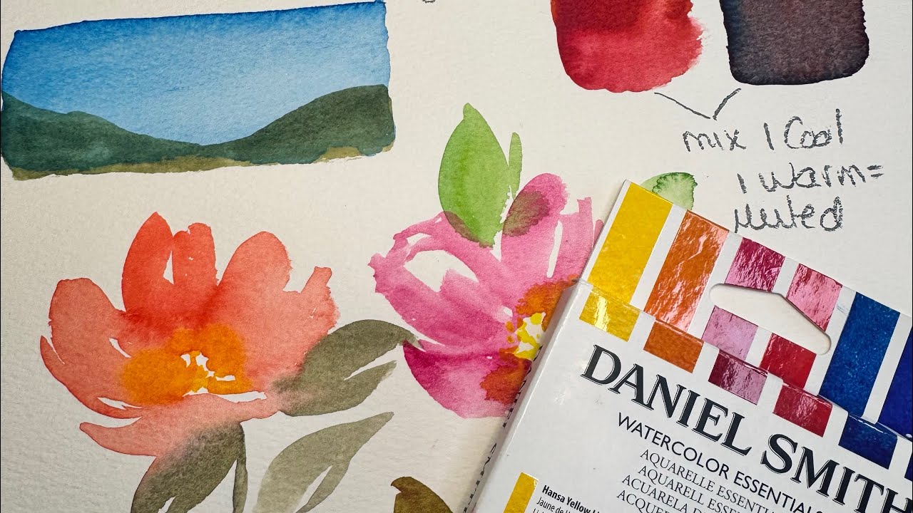 Debbie Walker Art is live! Warm & cool colors? Grab your color wheels ...