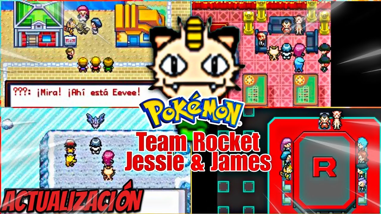 ACTUALIZACIÓN Pokémon Team Rocket Jessie & James Hack GBA EN ESPAÑOL ...