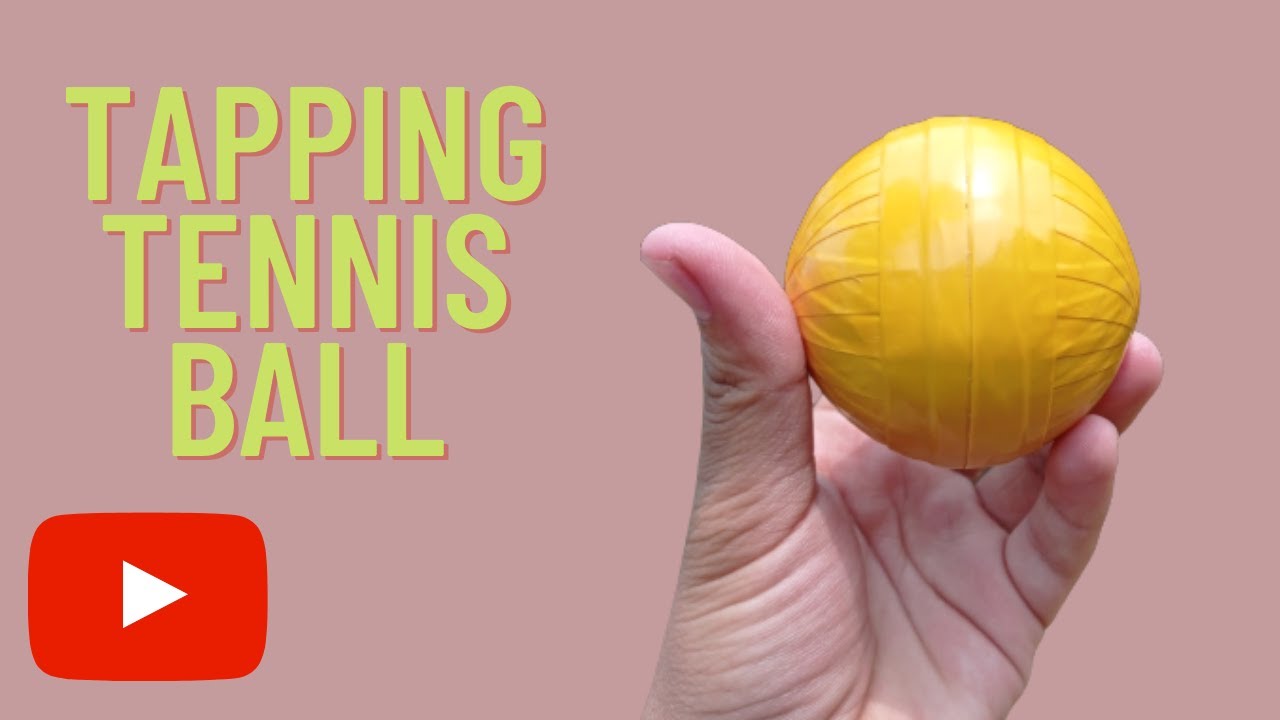 Tennis ball tapping easy method..#cricket, #tennis_ball - YouTube