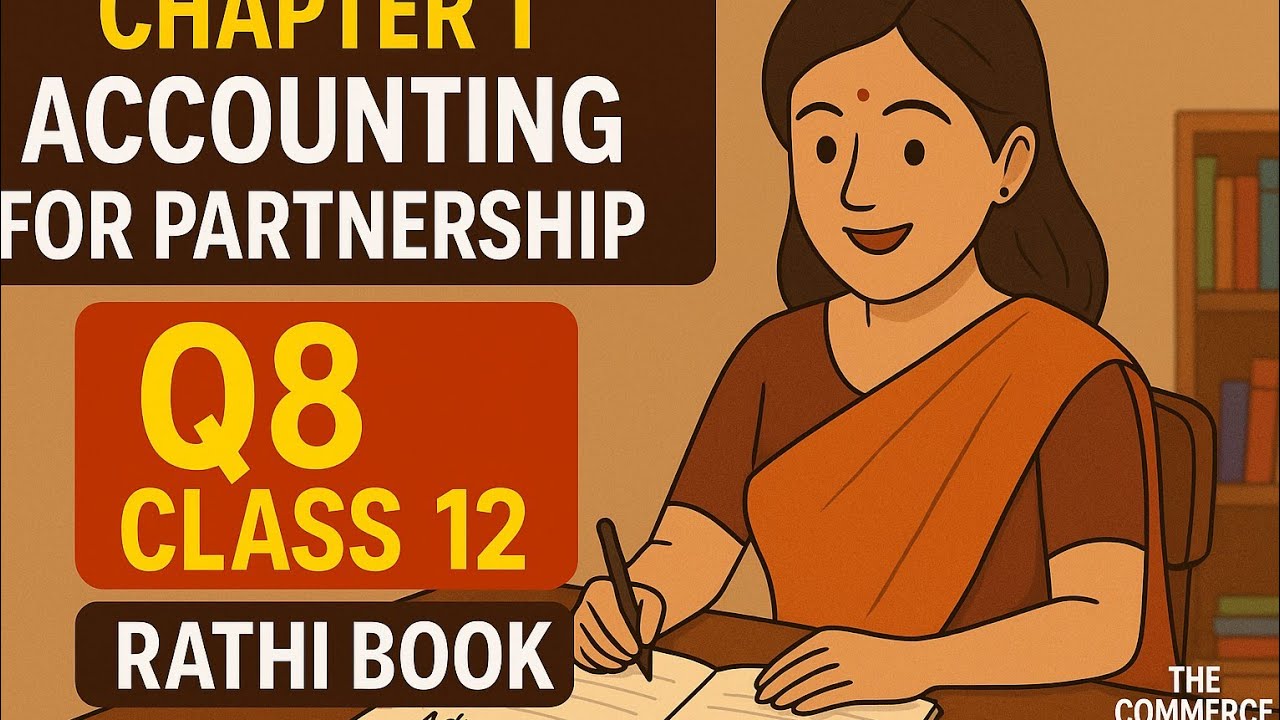 Class 12 Accounts | Partnership Chapter 1 Q8 Solution | Rathi Book ...