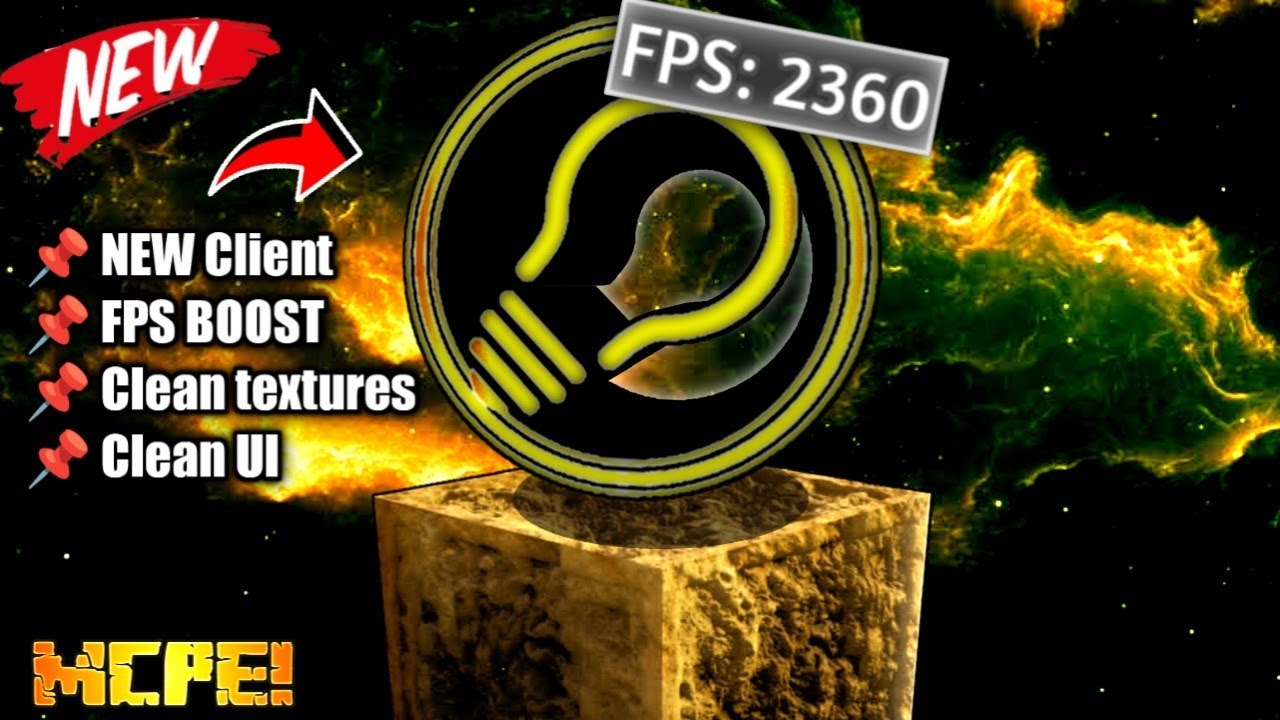 Light Client V2 For MCPE 1.19+| BEST FPS BOOST CLIENT For Minecraft ...
