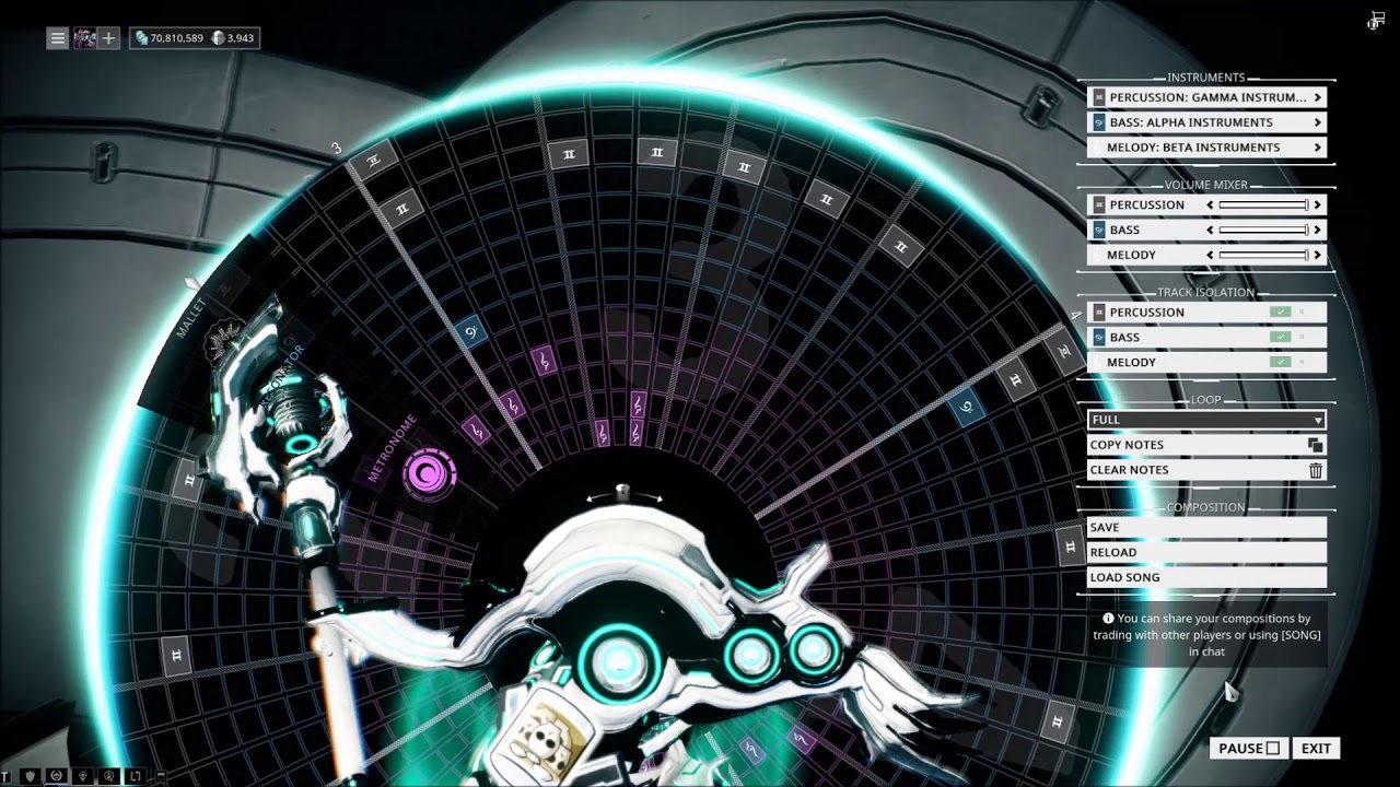 Warframe Mandachord: Бесконечное лето/Everlasting Summer main theme ...