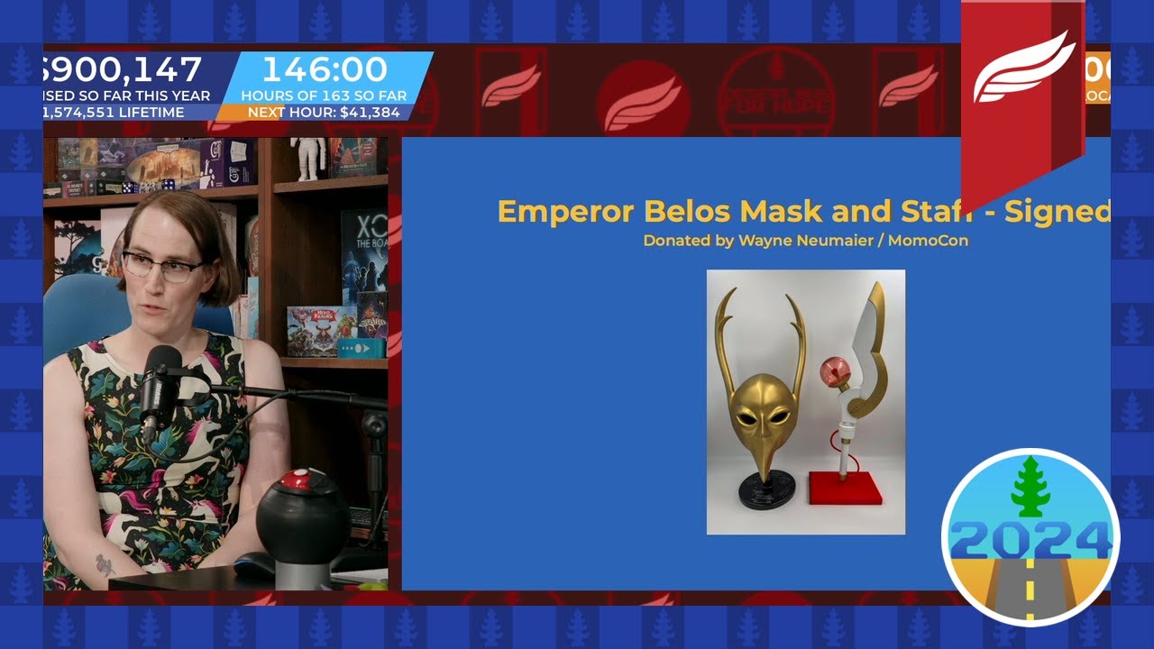 DB2024 - Giveaway: Emperor Belos Mask & Staff - YouTube