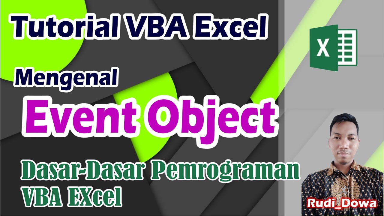 Mengenal Event dalam vba excel - YouTube