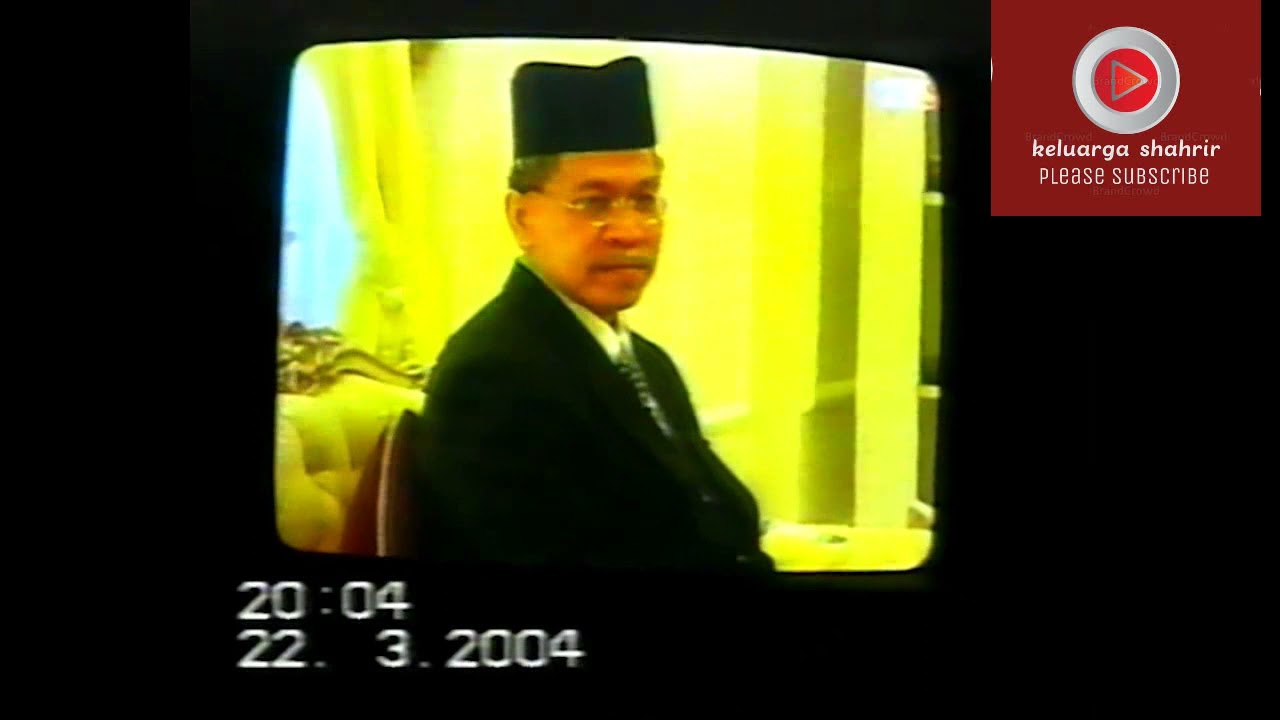 Idris Jusoh dilantik Menteri Besar Terengganu 2004 - YouTube