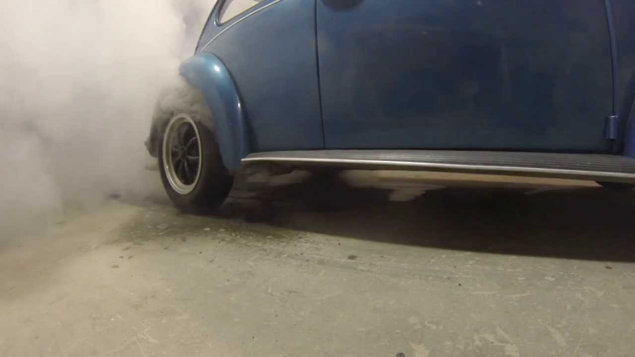 Volkswagen Beetle Shop Burnout. - YouTube