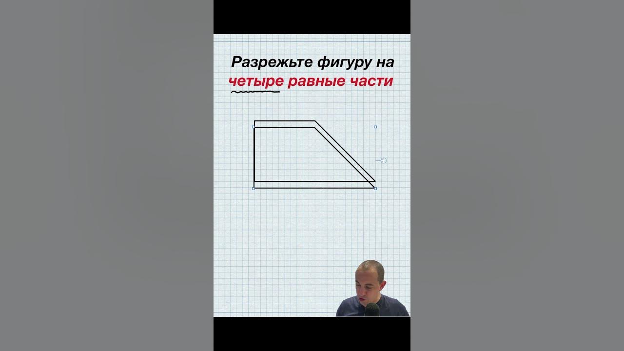 Разрезать фигуру на равные части математика геометрия логика