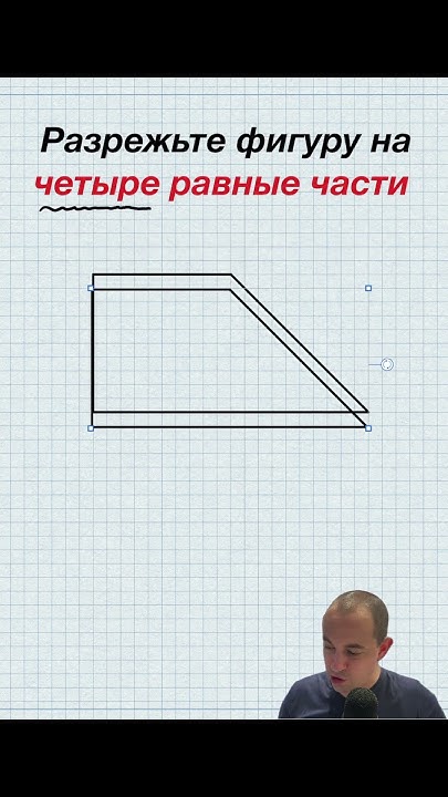 Разрезать фигуру на равные части математика геометрия логика