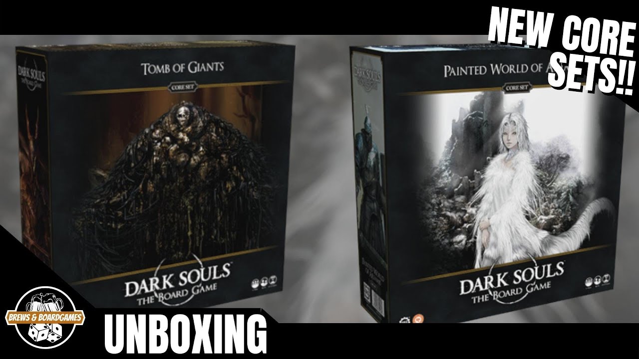 Dark Souls | New Core Sets Unboxing! | Tomb of Giants & Painted World ...