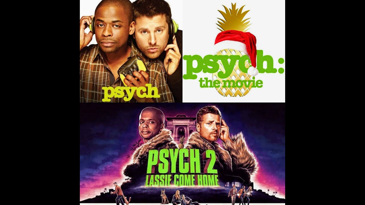Psych Seasons 1-8 | Psych The Movie | Psych 2 Lassie Come Home ...