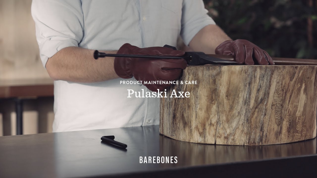 How To Replace The Pulaski Axe Handle - YouTube