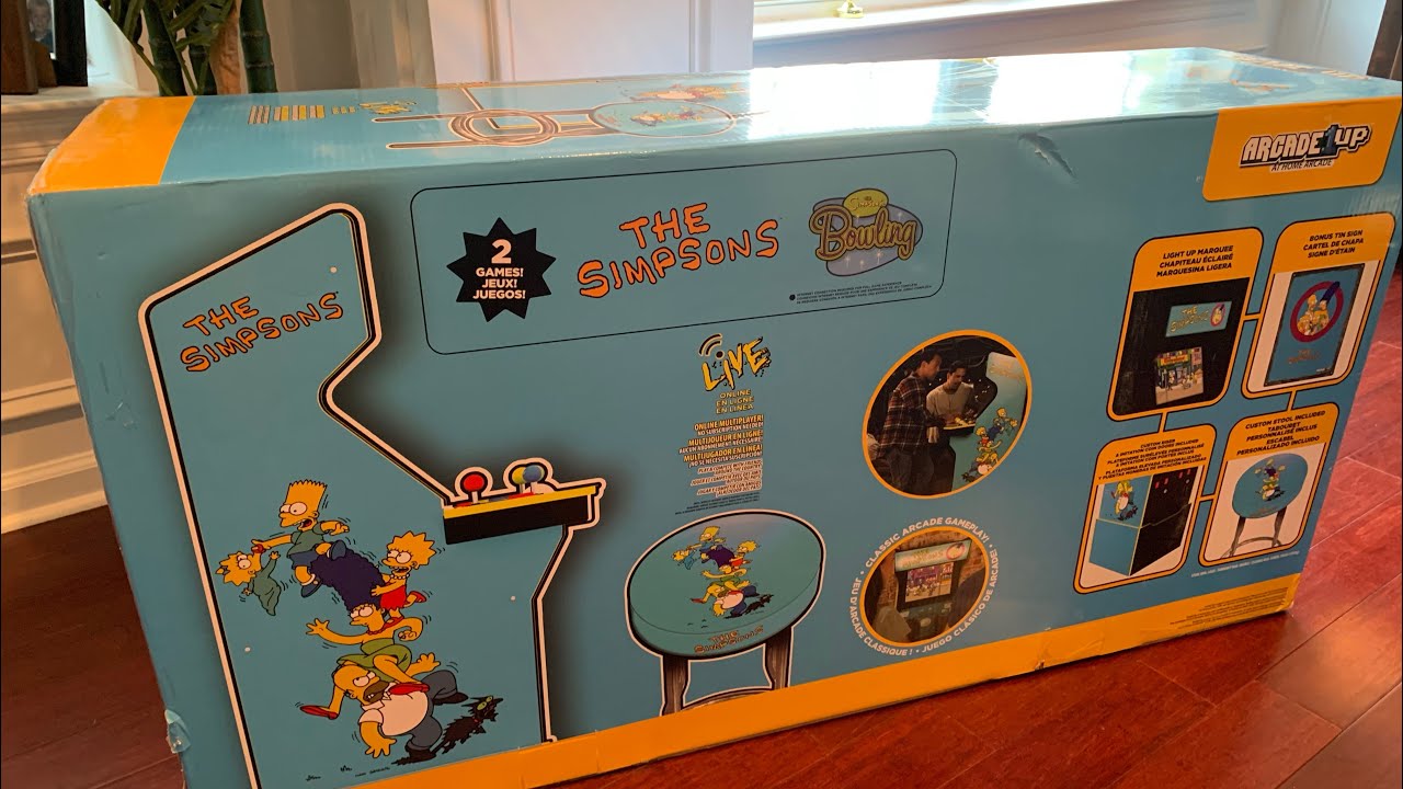ARCADE1UP AT NIGHT! $299 SIMPSONS CABINET BUNDLE IS HERE + MORE EPIC ...