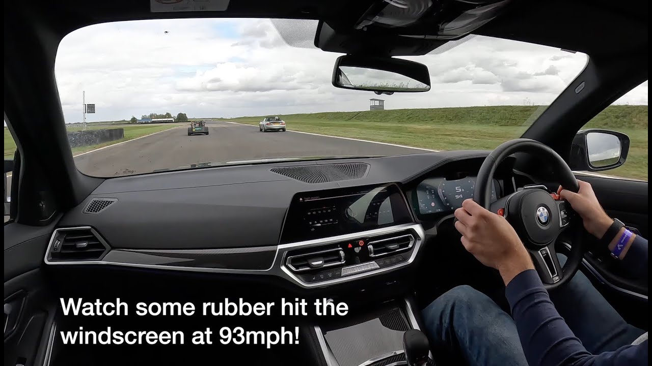 Track Day - BMW M3 G80 (153mph) - Bedford Autodrome - YouTube