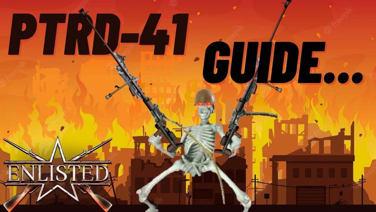 How To Use The PTRD-41 | Enlisted - YouTube