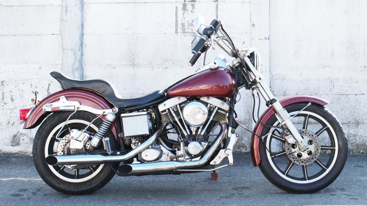 1979 FXEF HARLEY DAVIDSON SHOVELHEAD - YouTube
