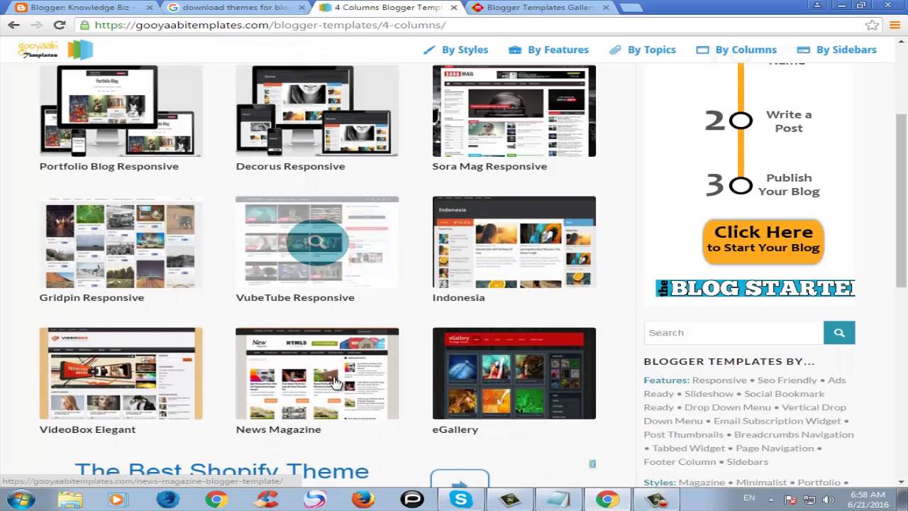 how to create professional website free - YouTube