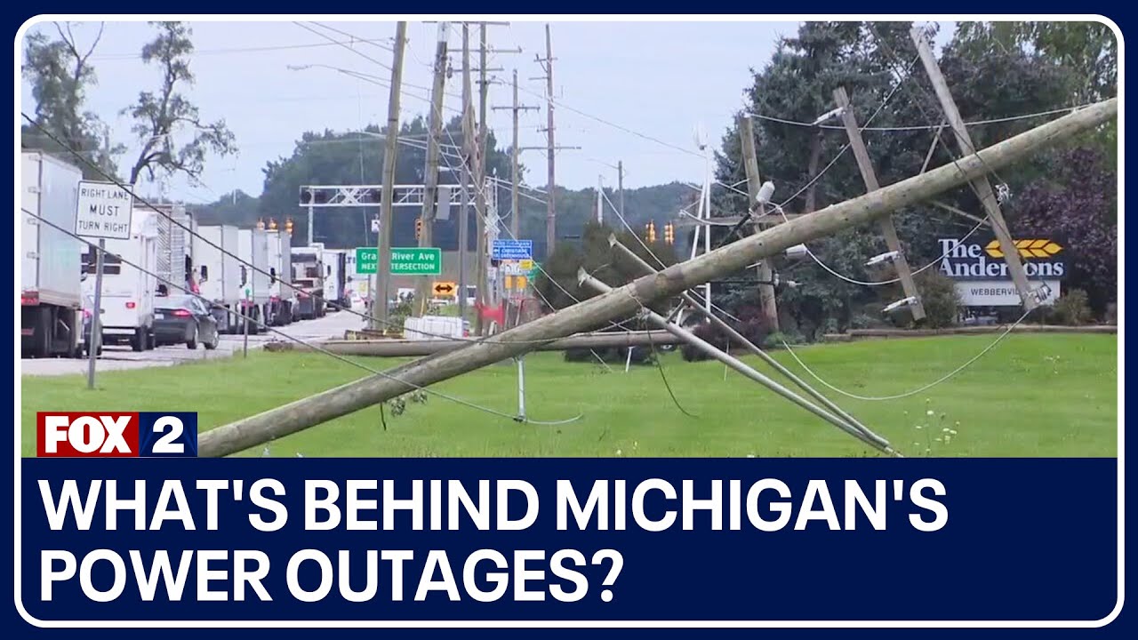 What's behind Michigan's power outages? - YouTube