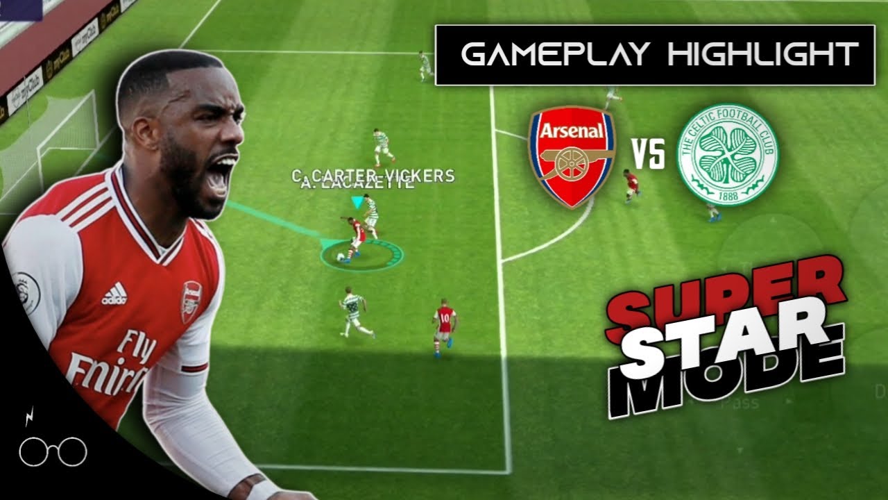 Arsenal vs Celtic - Gameplay Highlight | PES 2021 Mobile - YouTube