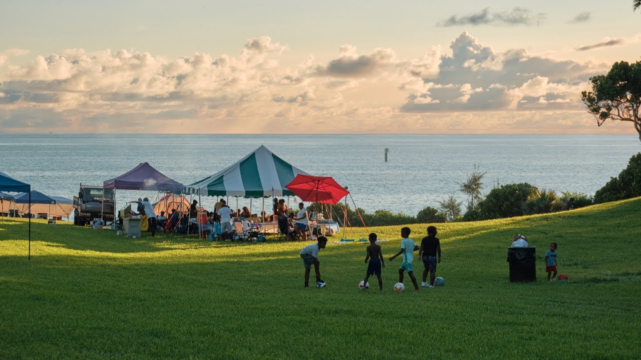 Camping at Cup Match | Go To Bermuda - YouTube