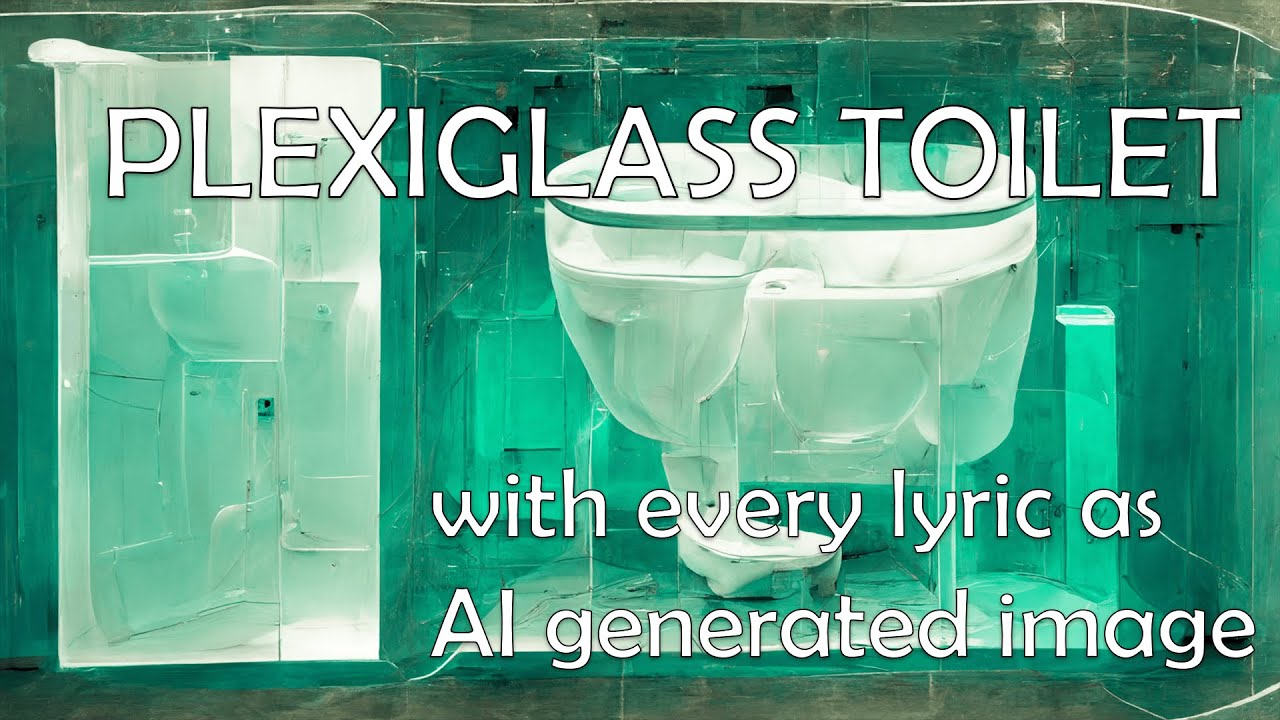 Plexiglass Toilet - AI illustrating every lyric - YouTube