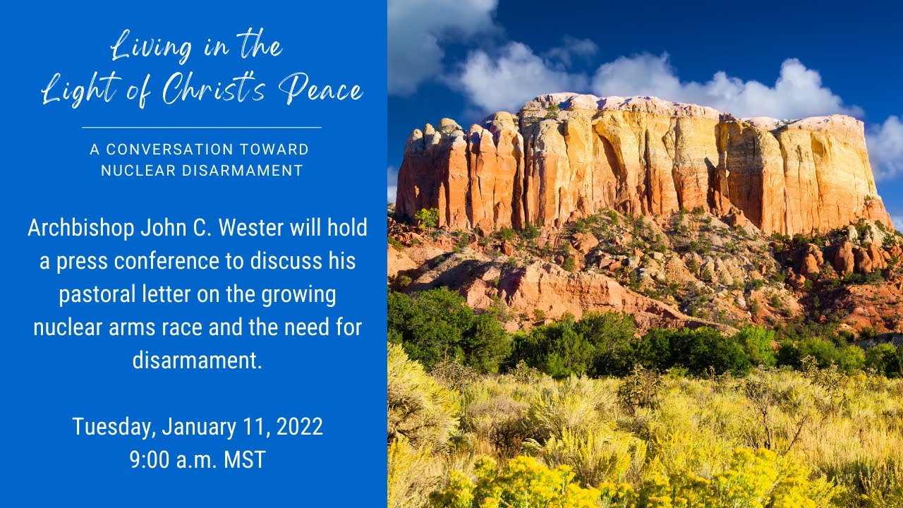 Press Conference - Archbishop John C. Wester - YouTube