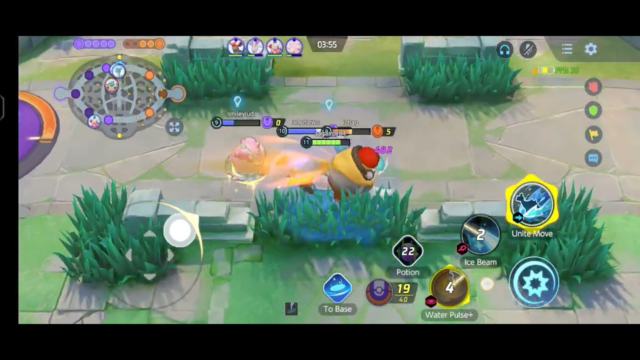 Pokemon New gameplay battle - YouTube