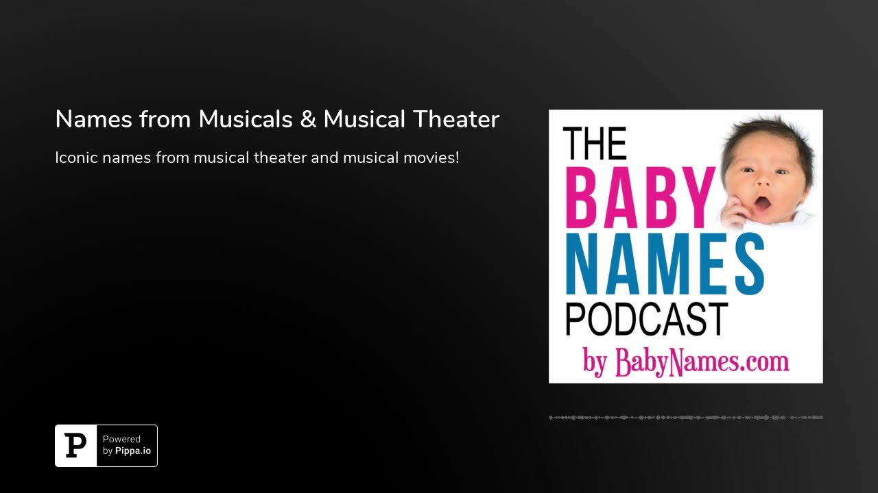 Names from Musicals & Musical Theater - YouTube