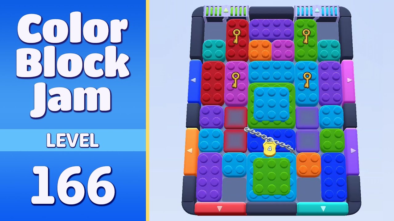 Color Block Jam Level 166 Solution Walkthrough - YouTube