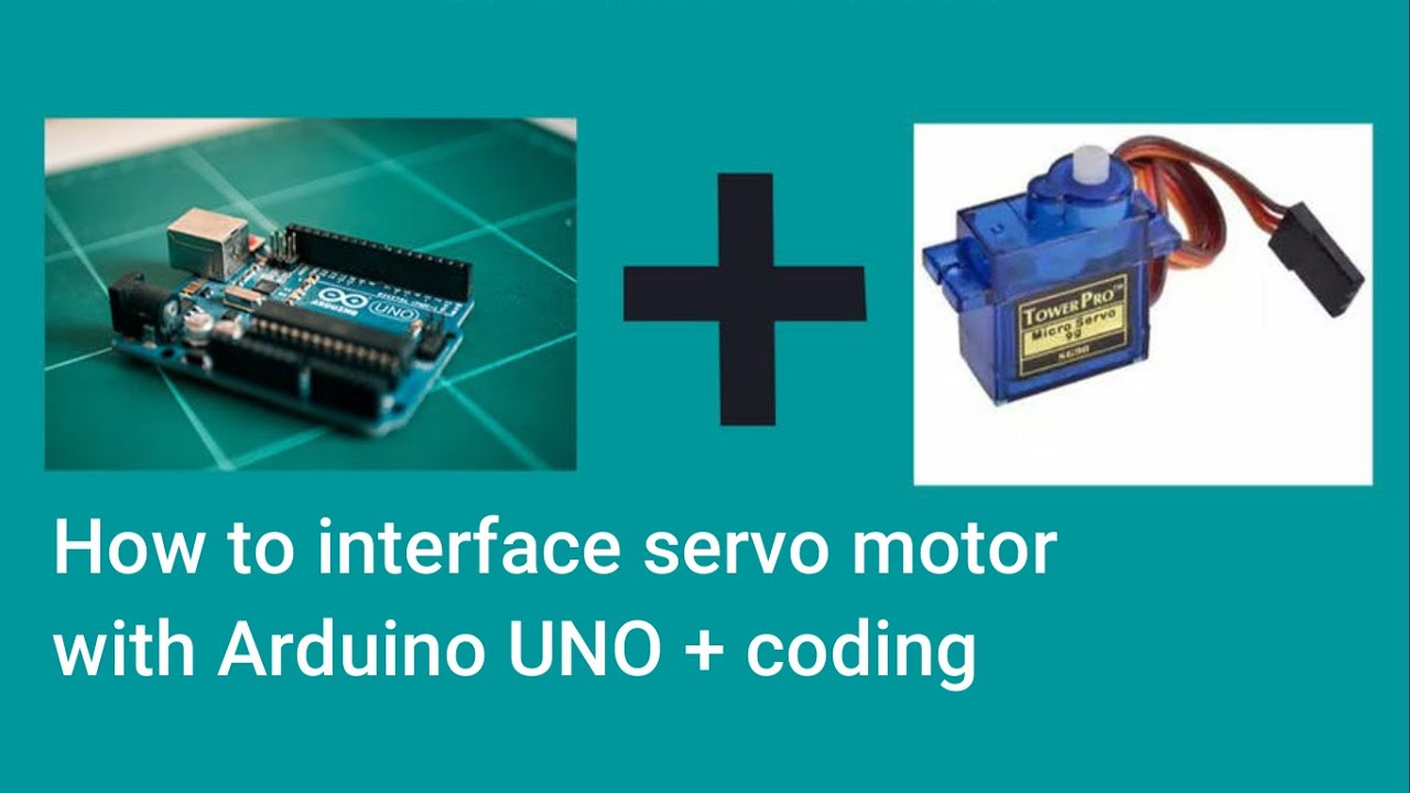 How to interface servo motor with Arduino UNO + coding - YouTube