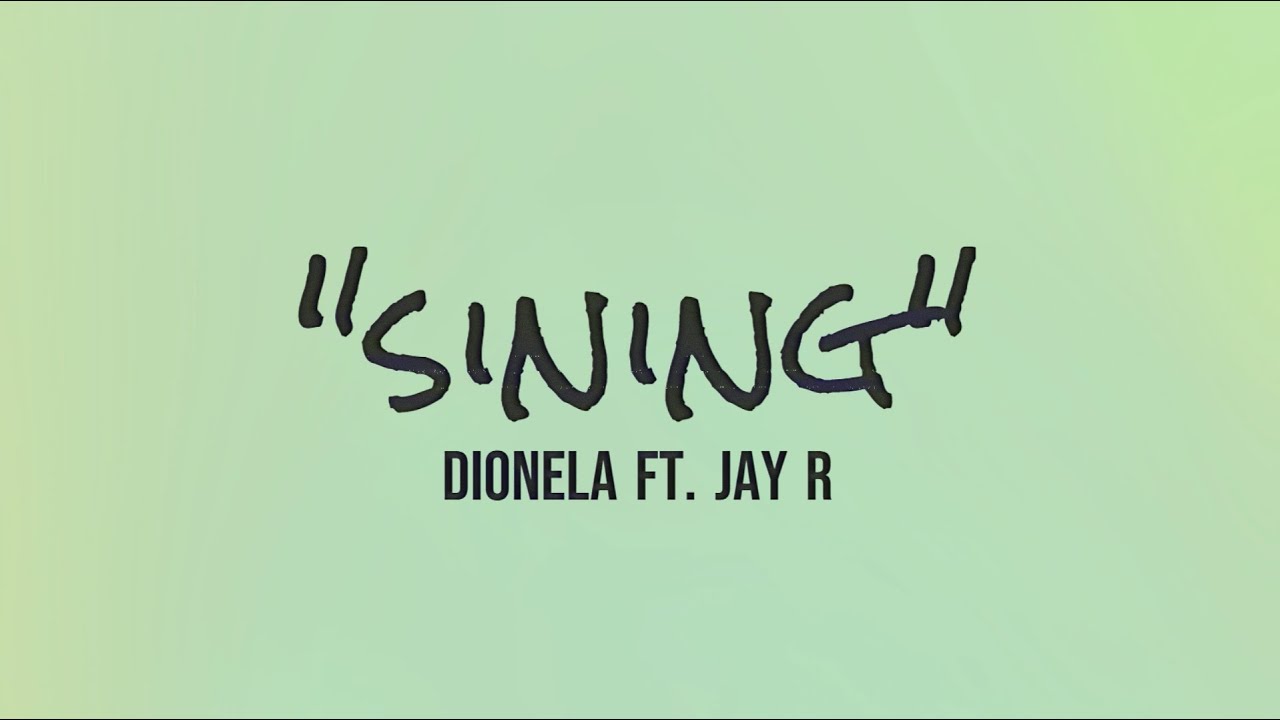 Dionela - sining (Lyrics) ft. Jay R - YouTube