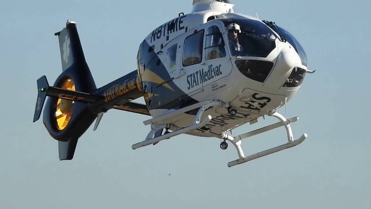 N811ME - STAT MedEvac 6 Landing - YouTube