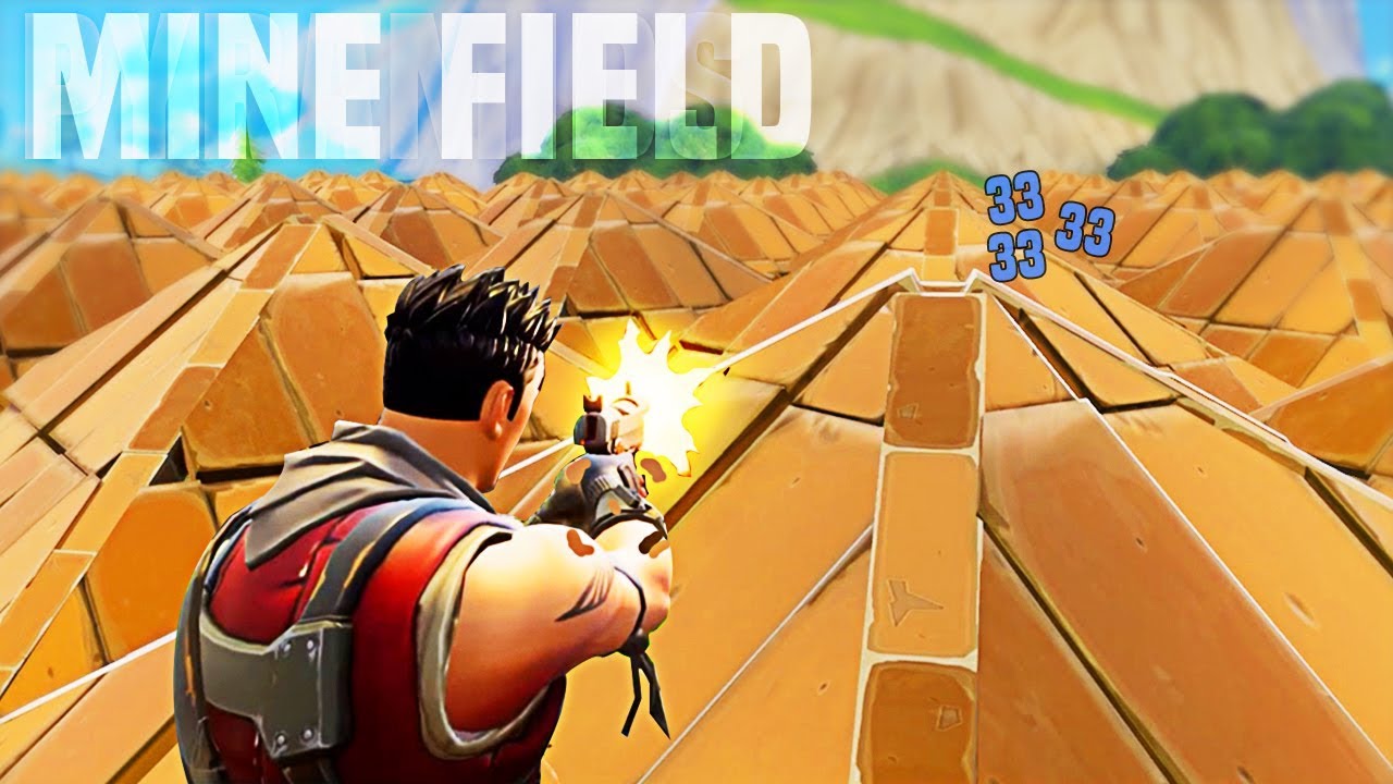 THE MINE FIELD!! (Fortnite: Battle Royale) Nick & Molt - YouTube