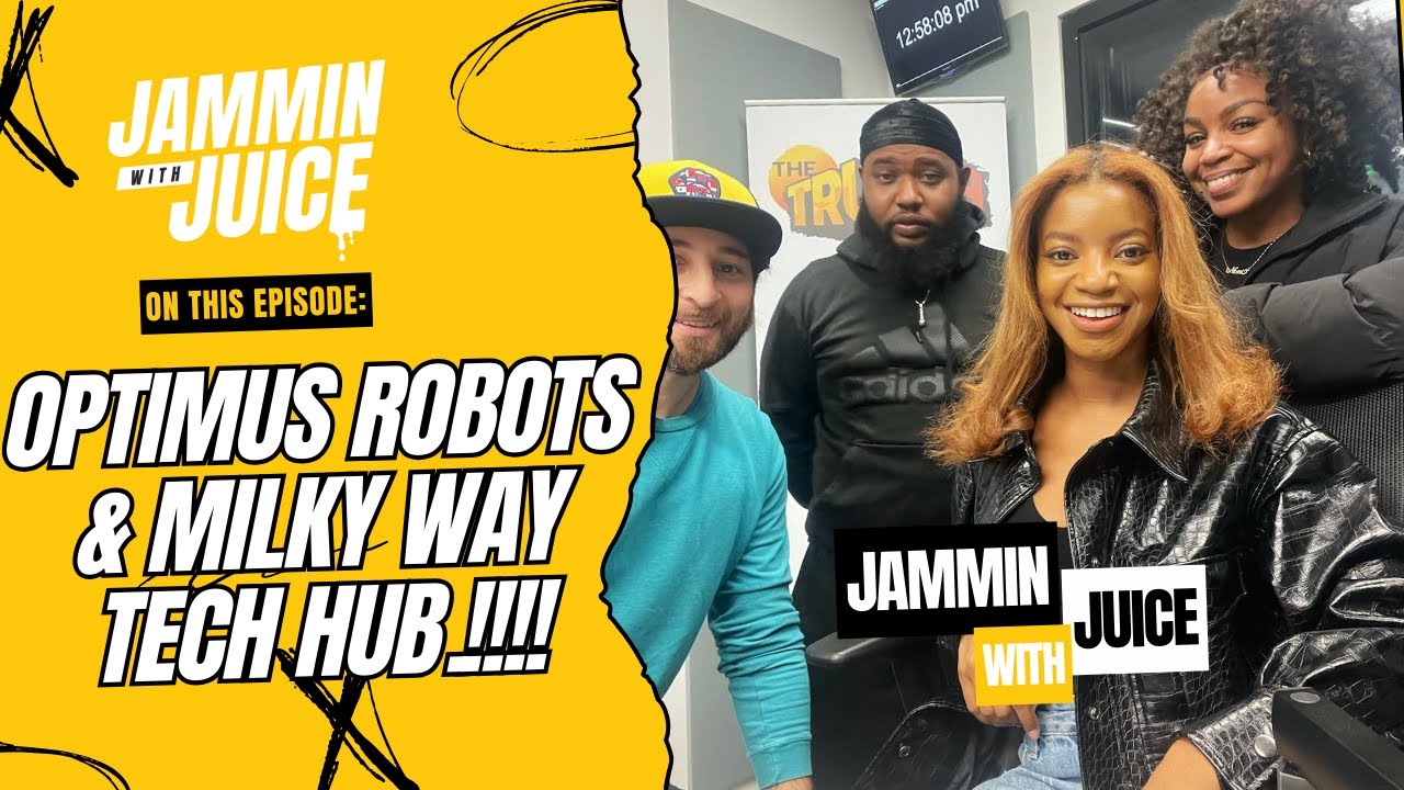 Optimus Robots, Future Tech, Nadiyah Johnson & Benjamin Juarez | Jammin with Juice - YouTube