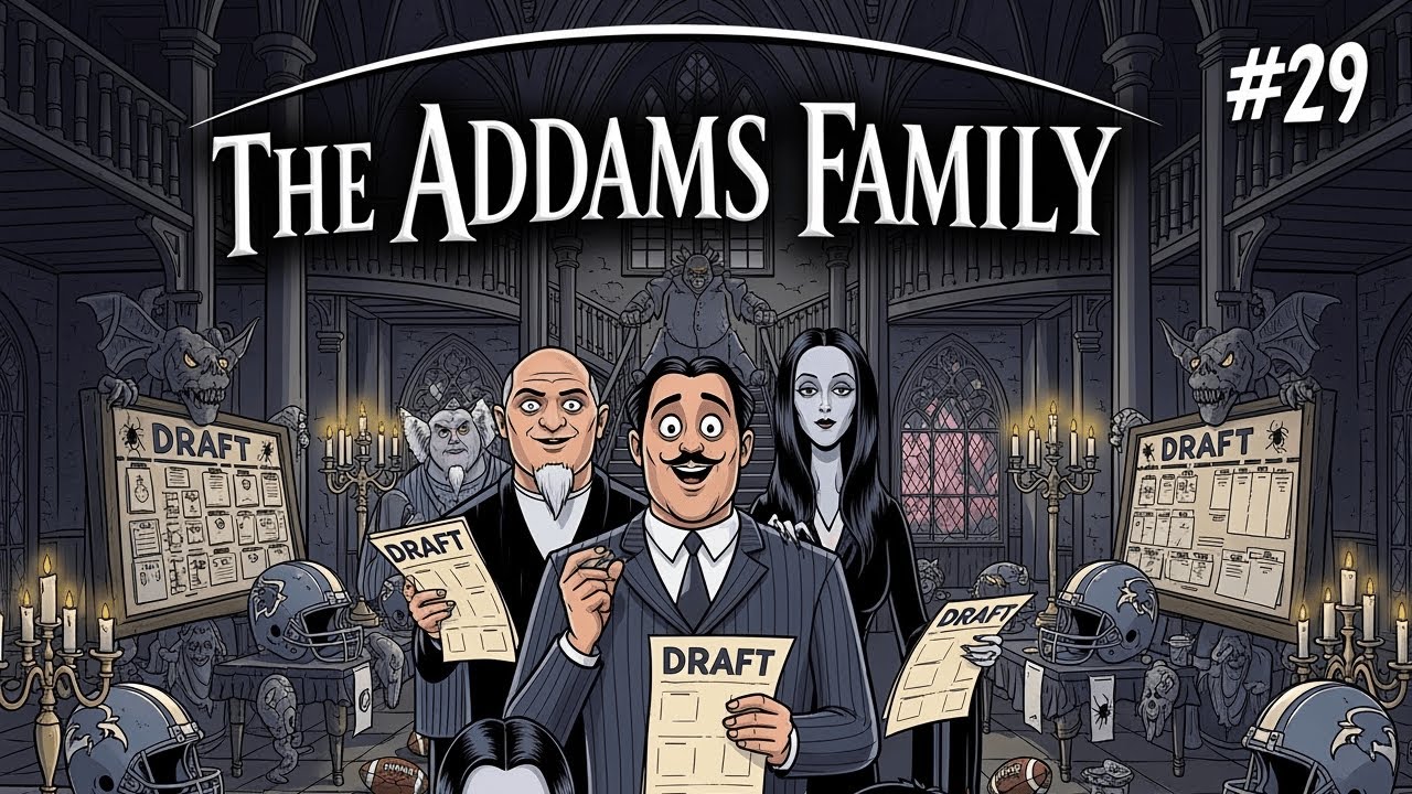 #29 Addams Family Best Ball DRAFT - YouTube