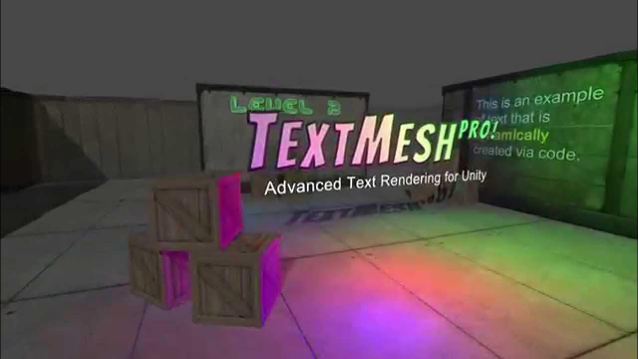 TextMesh Pro - Surface Shader Demo - YouTube