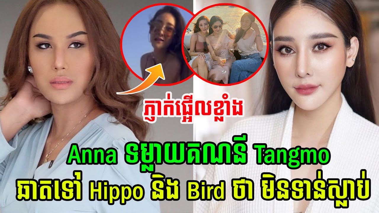 Annaទម្លា.យរឿង គណនី Tangmo បាន ឆាត ទៅ Hippo និង Bird ប្រាប់ ថា មិនទាន់ ...