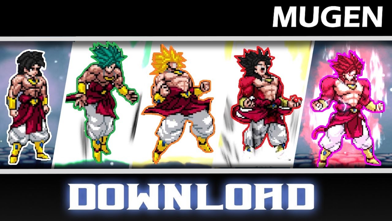 Super Broly Limit Breaker JUS By Teixeira's - MUGEN JUS CHAR - YouTube