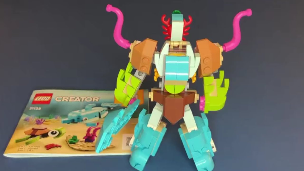 Lego Creator 31128 Mech Robot Alternative Build - YouTube