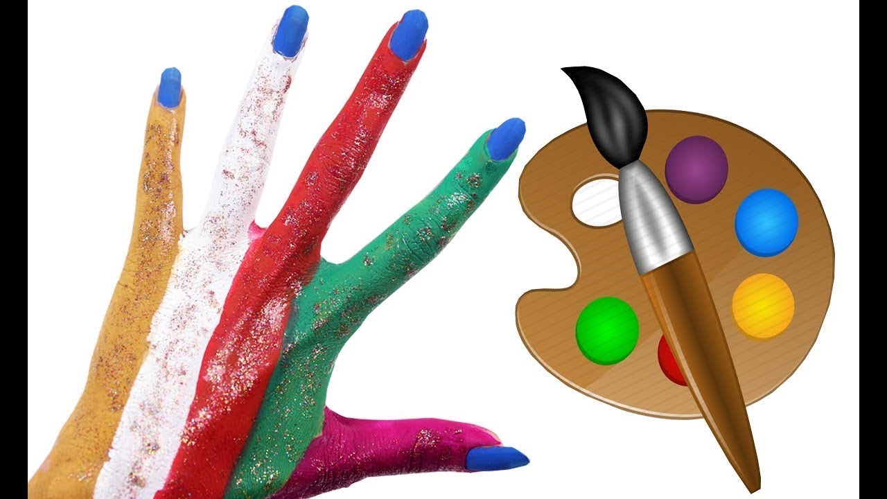 How to Make Hand Painting for Kids + More Colors Videos - YouTube