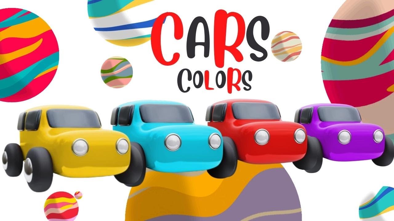 Let's Learn The Colors! With Vehicles - Kids vocabulary |scoobies ...