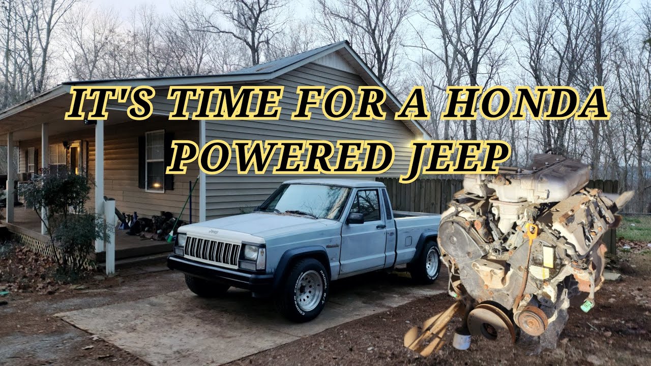 Honda J35 in a Jeep Comanche (Build Series Ep: 1) - YouTube