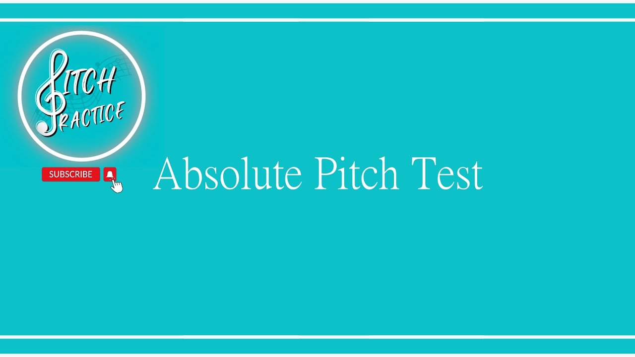 Daily Pitch Recognition Training - Develop Your Musical Ear! - YouTube