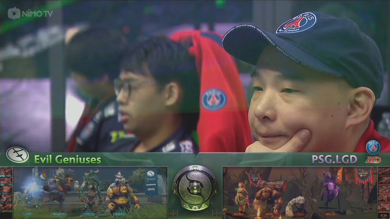 TI8 - Chung kết nhánh thua - PSG.LGD vs EG game 1 - Tú Lê ft Dukiee - YouTube